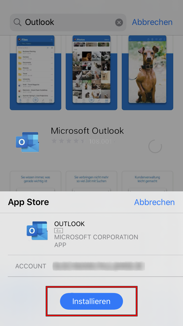 How to install the Outlook-App on IOS-Devices (iPhone etc.) – IT Wiki ...