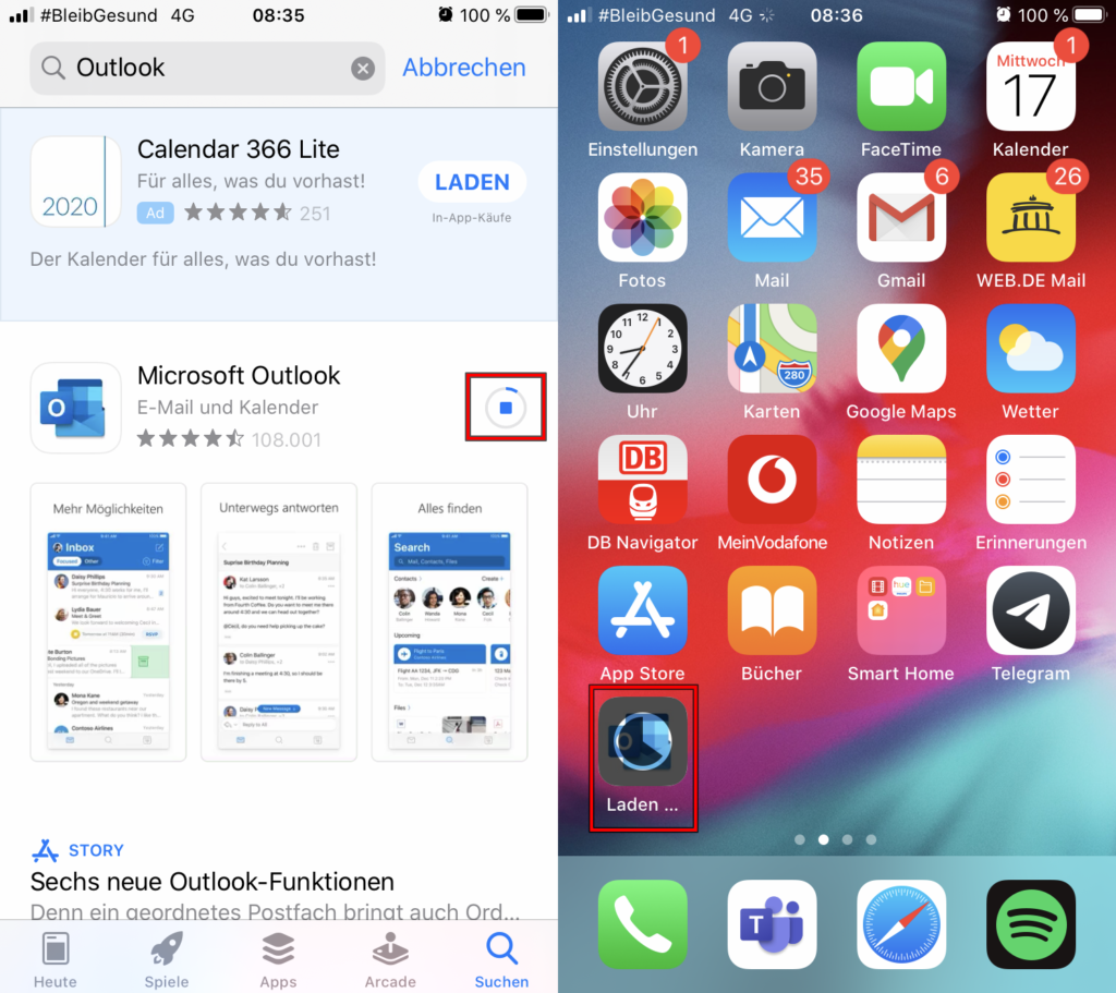 How to install the Outlook-App on IOS-Devices (iPhone etc.) – IT Wiki ...
